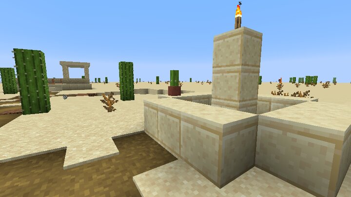 Desert Sandstorms Minecraft Data Pack