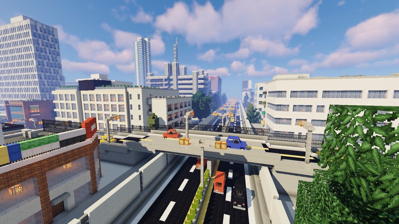 Car Traffic Generator Minecraft Data Pack