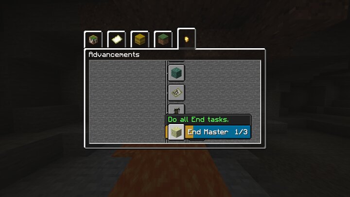 Adventuring Advancements Minecraft Data Pack