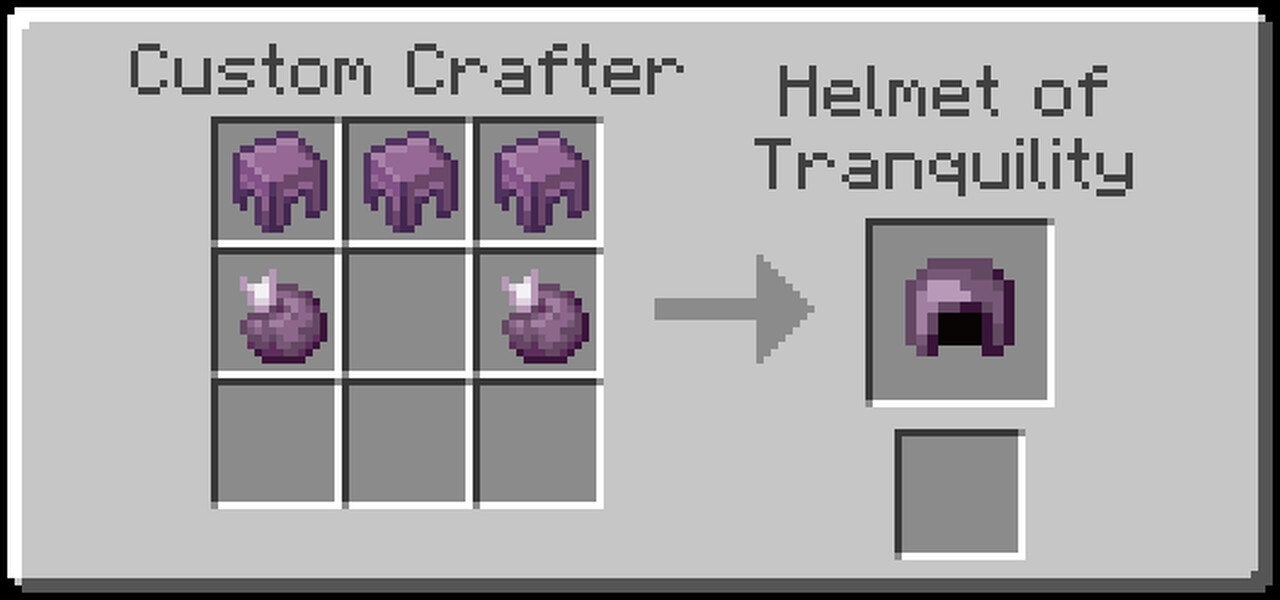 WASD Moar Helmets [Datapack] 1.19 Minecraft Data Pack