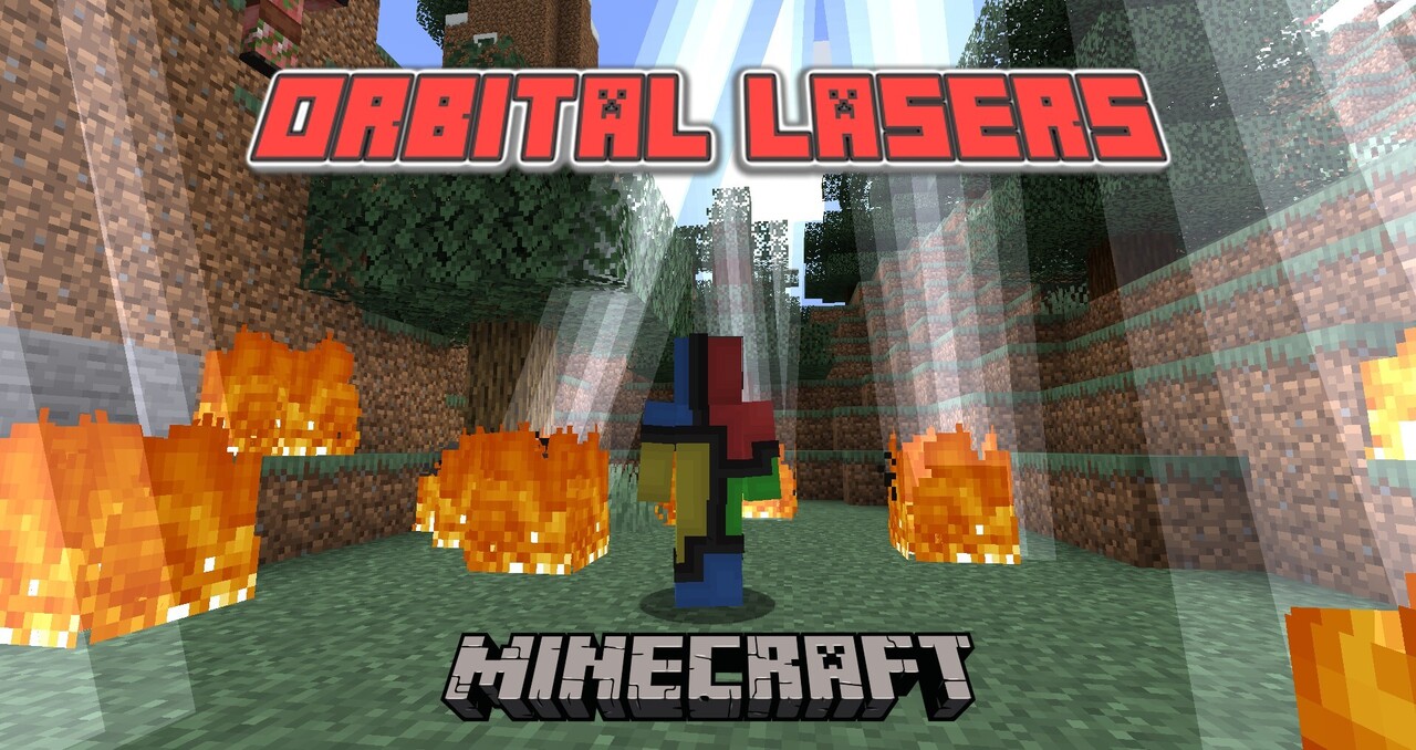 Orbital Lasers - Minecraft Datapack Minecraft Data Pack