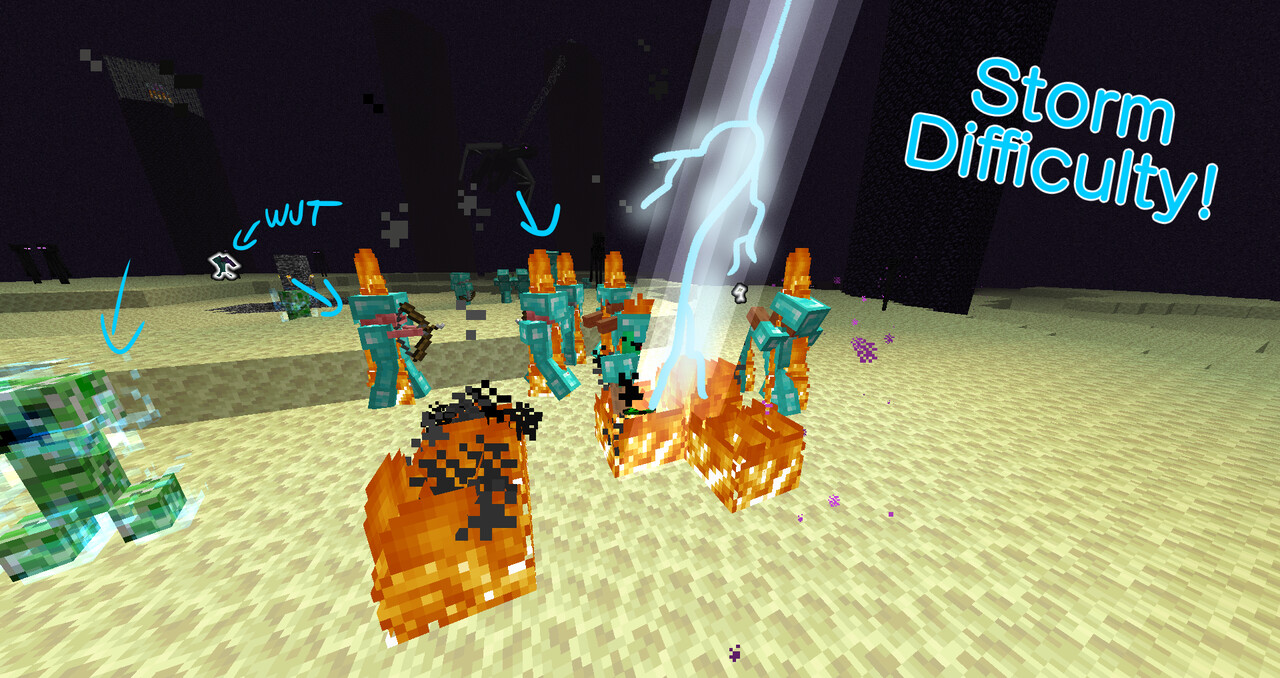 Storm Difficulty Minecraft Data Pack