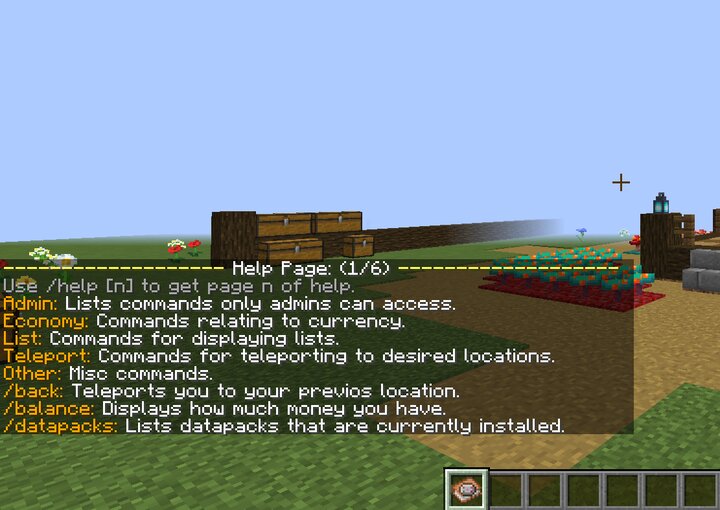 Gen's "Server Utilities" Minecraft Data Pack