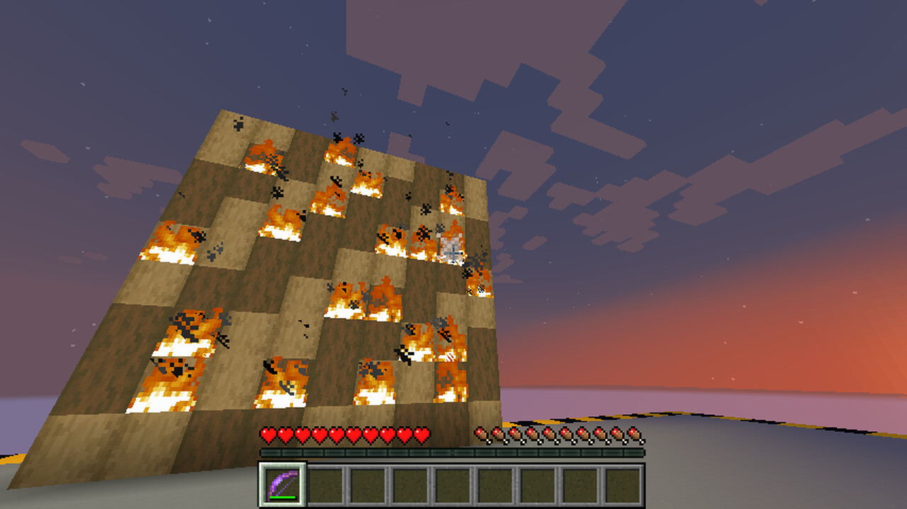Fire Arrow expands Minecraft Data Pack
