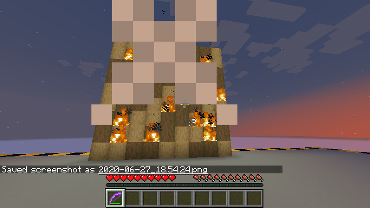 Fire Arrow expands Minecraft Data Pack