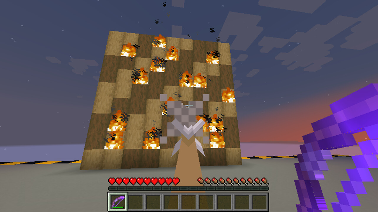 Fire Arrow expands Minecraft Data Pack