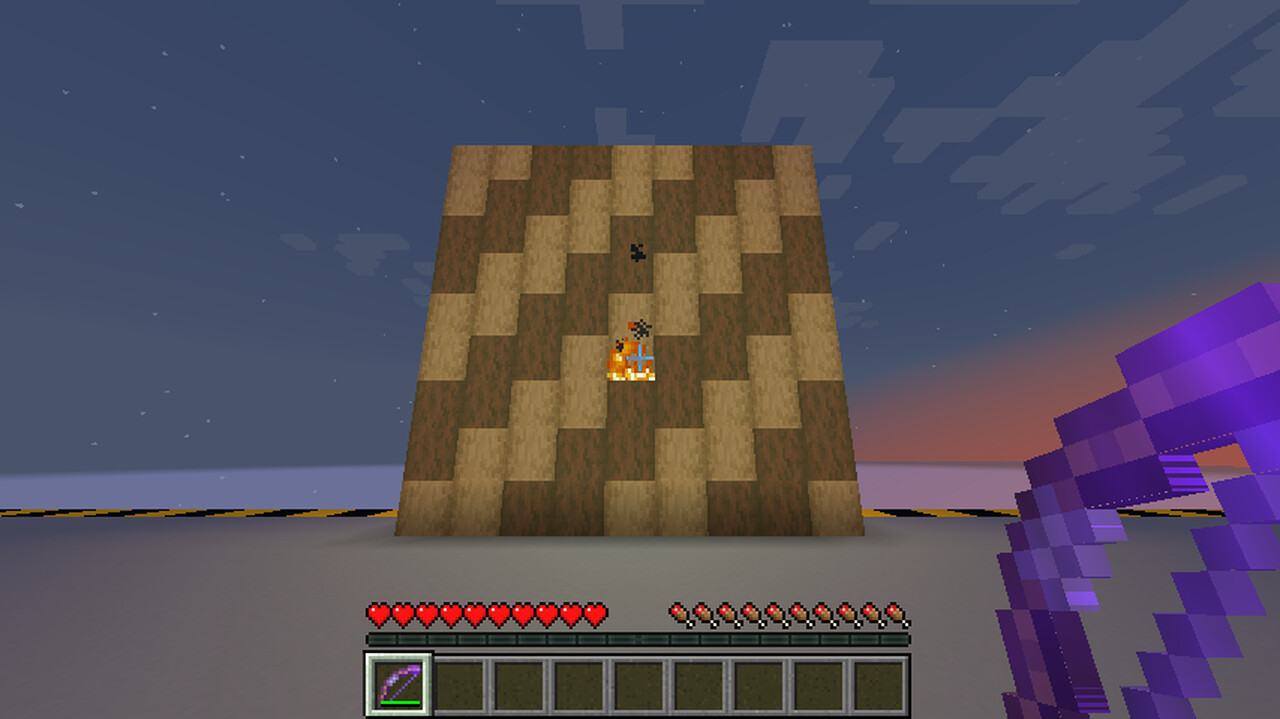 Fire Arrow expands Minecraft Data Pack