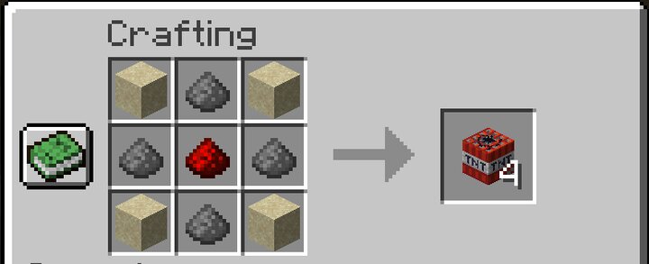 Cheaper TNT Recipe Minecraft Data Pack