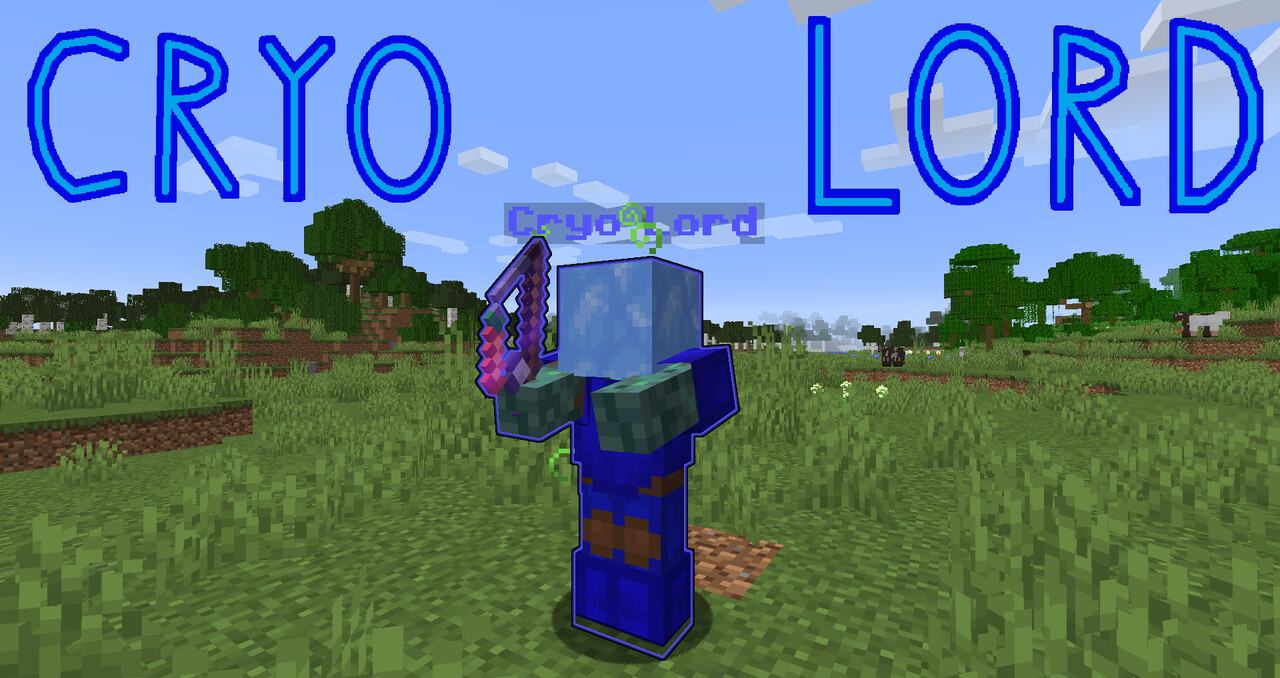 Cryo Lord Boss Fight. Minecraft Data Pack