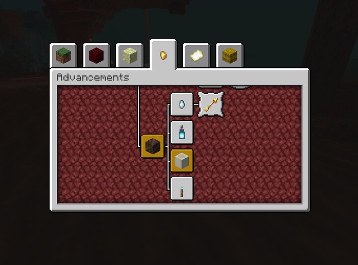 35 extra nether advancements! - A New Era Minecraft Data Pack