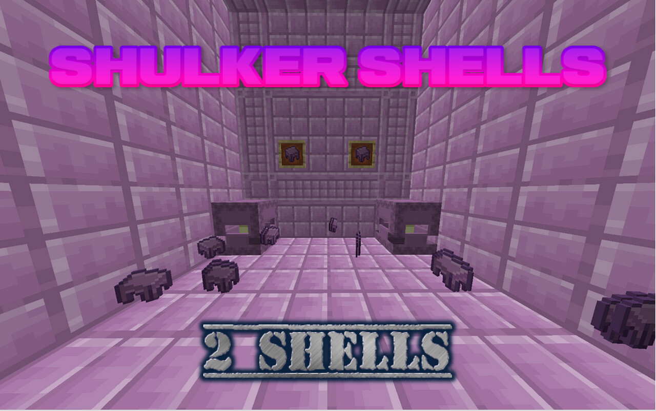 2 shulker shells Minecraft Data Pack