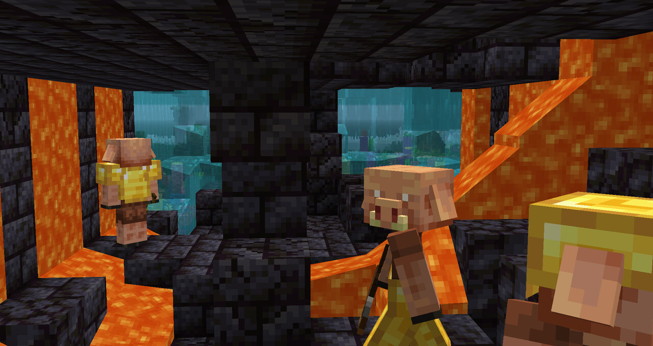 Ocean Strongholds Datapack (Custom Dimension) Minecraft Data Pack