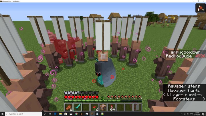 Personal Villager Army Minecraft Data Pack