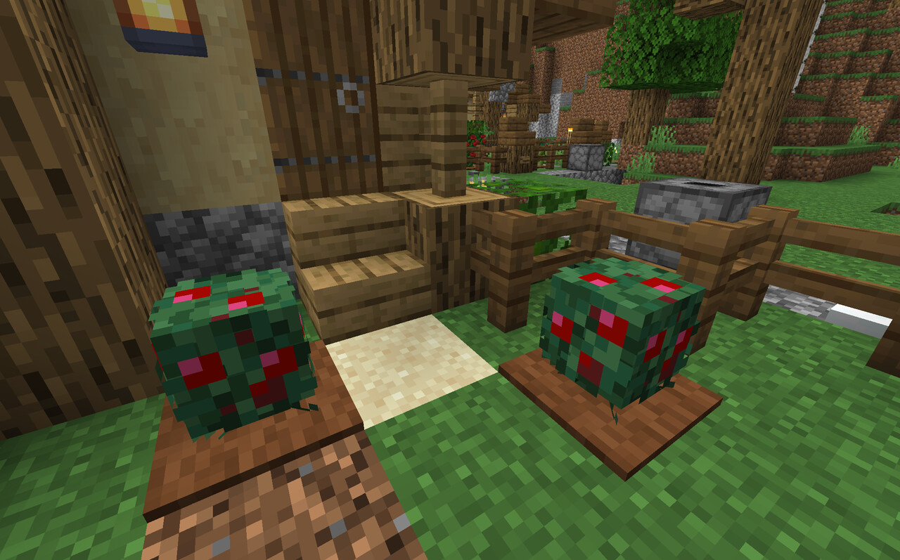 New In Town Harvest Custom Structures Minecraft Data Pack