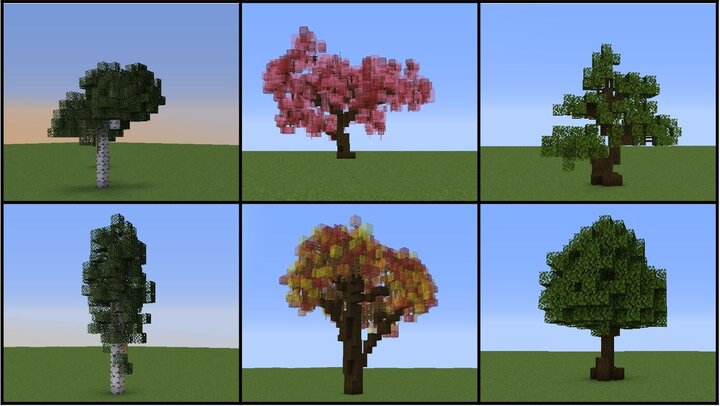 EASY TREES Minecraft Data Pack