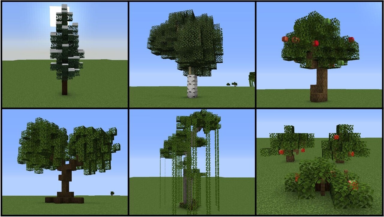 EASY TREES Minecraft Data Pack
