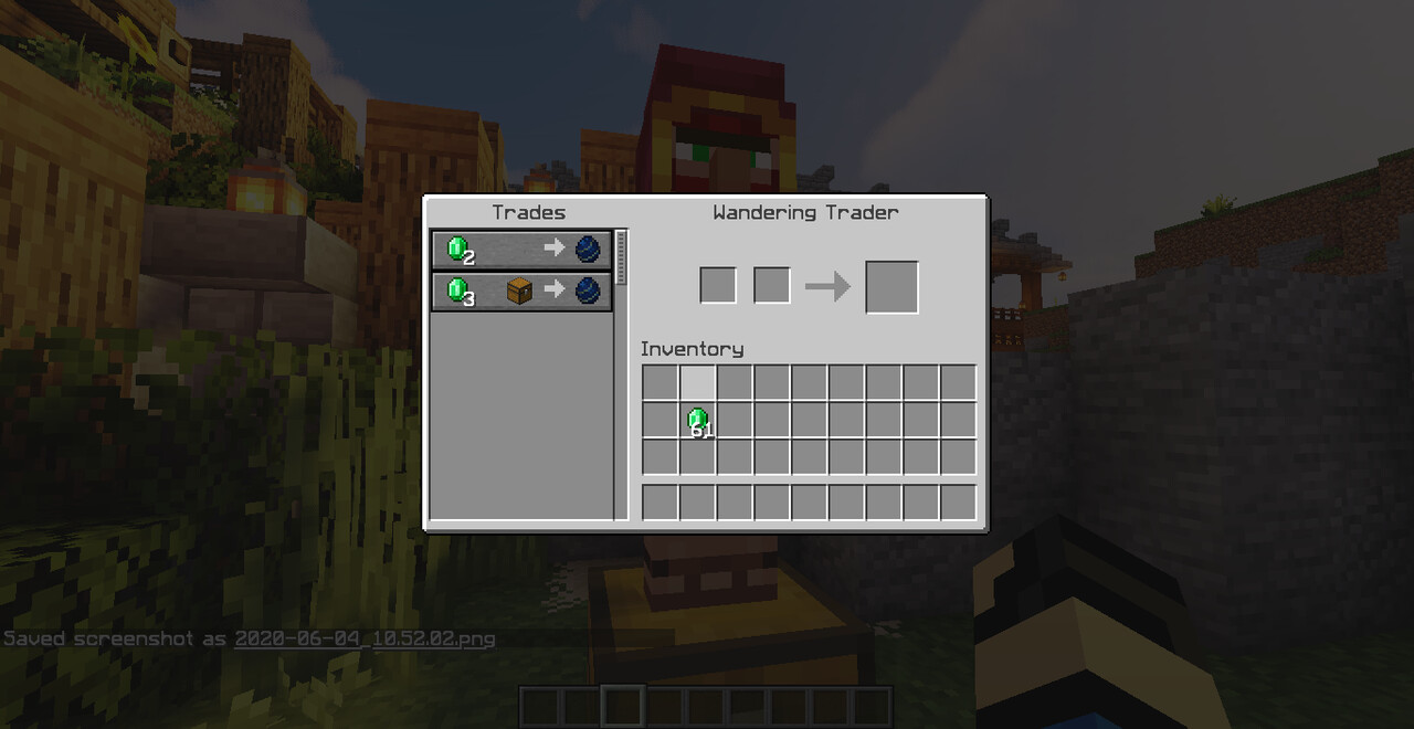 Custom Trader Trades Minecraft Data Pack
