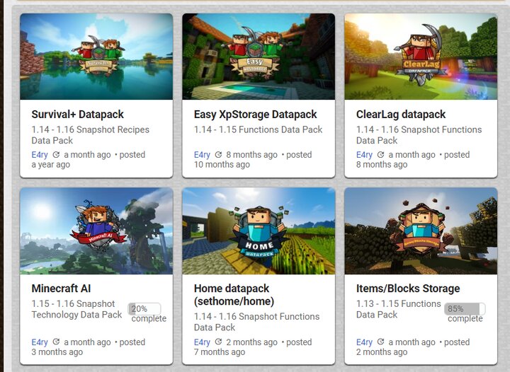 AISE Datapack Minecraft Data Pack