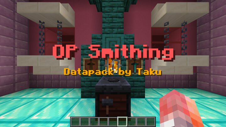 Overpowered Smithing [1.16 pre] Datapack by Taku Minecraft Data Pack