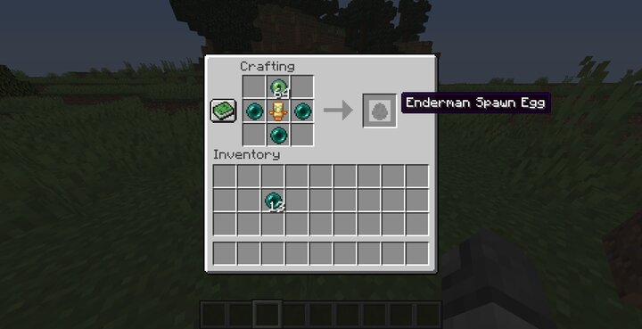 Craftable Spawn Eggs Minecraft Data Pack