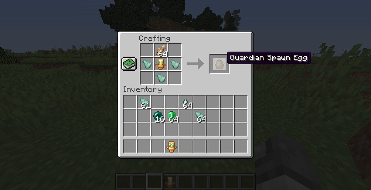 Craftable Spawn Eggs Minecraft Data Pack
