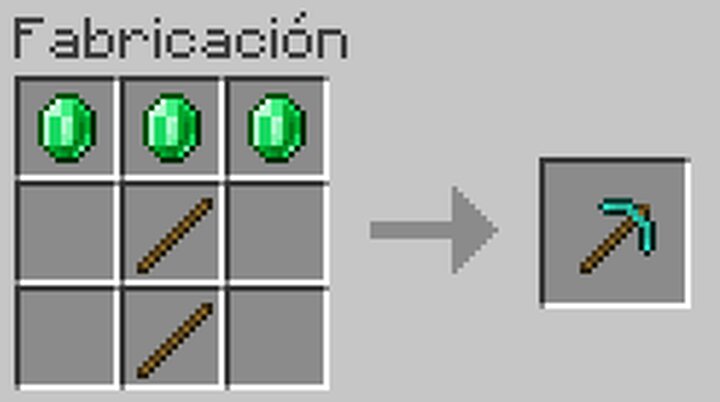 Emerald items and other stuffs that can use emeralds for crafting ...