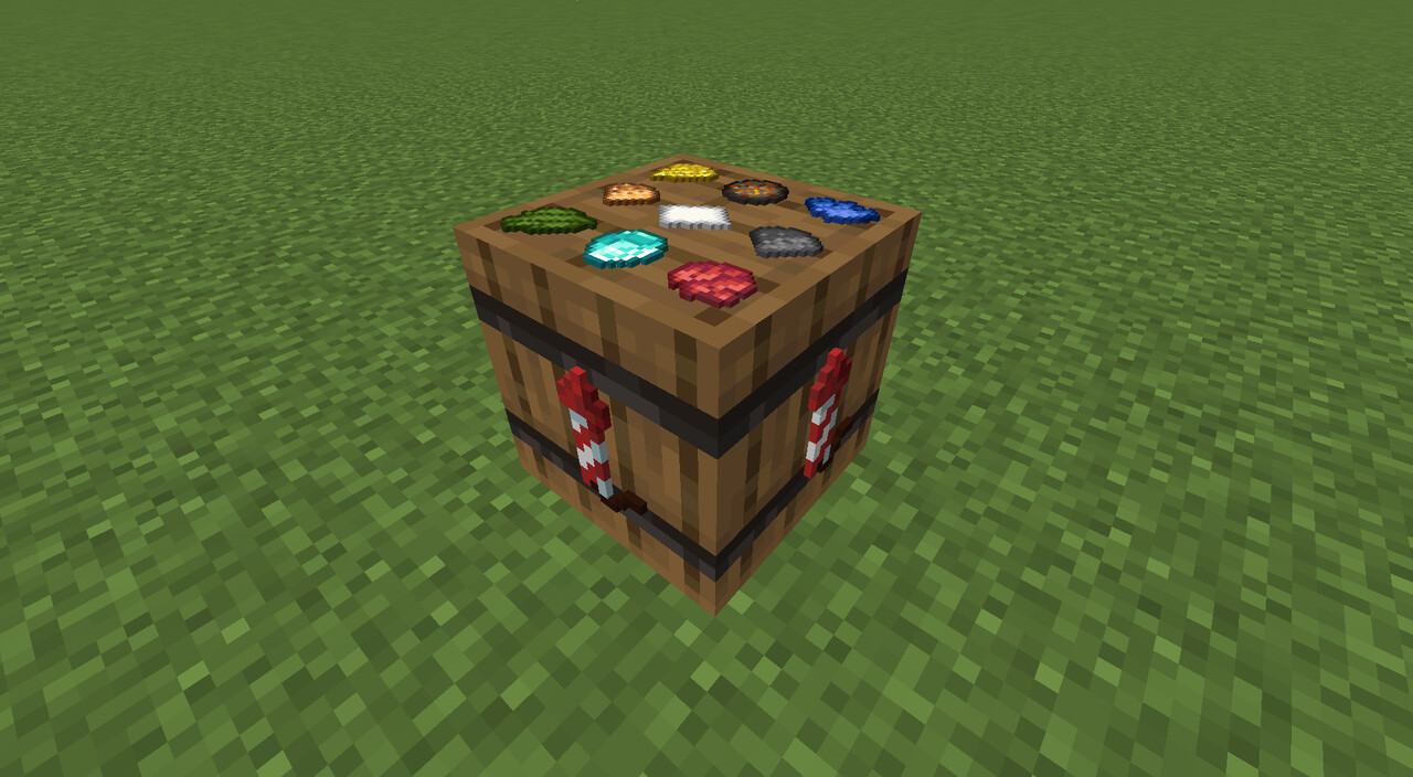Custom firework table Minecraft Data Pack