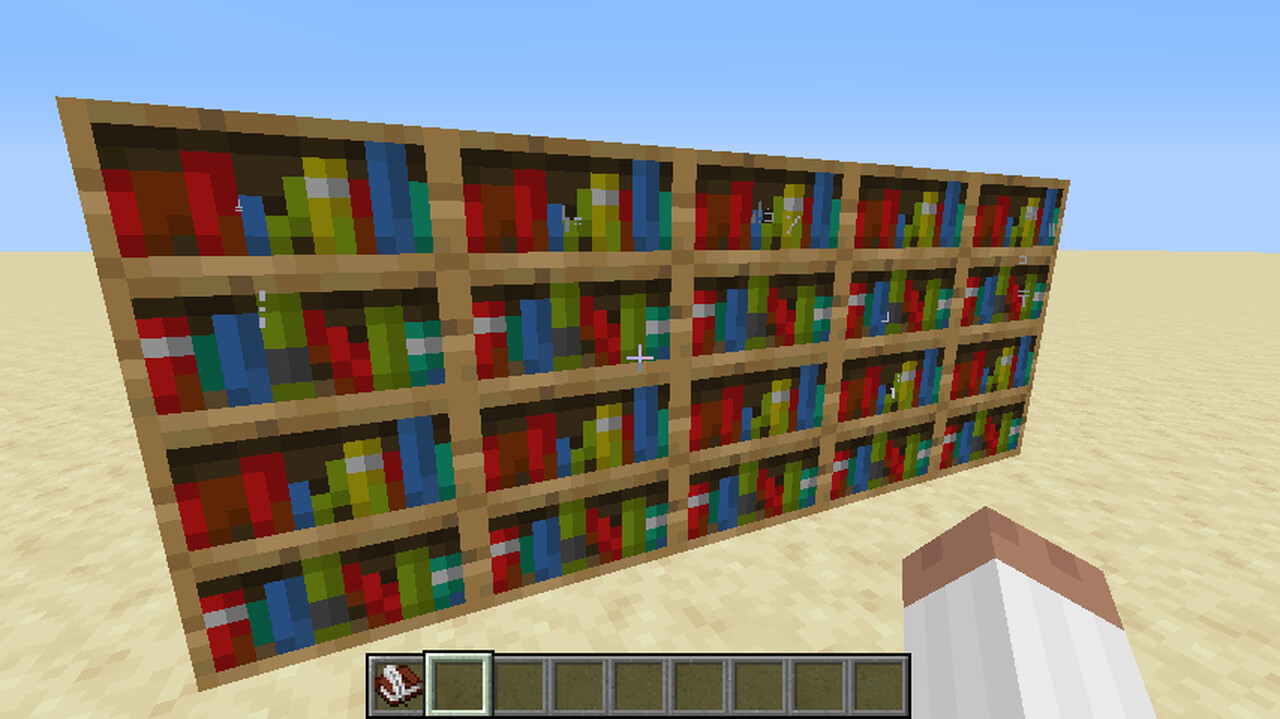 Interactive Bookshelves and Book return (1.15.2) Beta Minecraft Data Pack