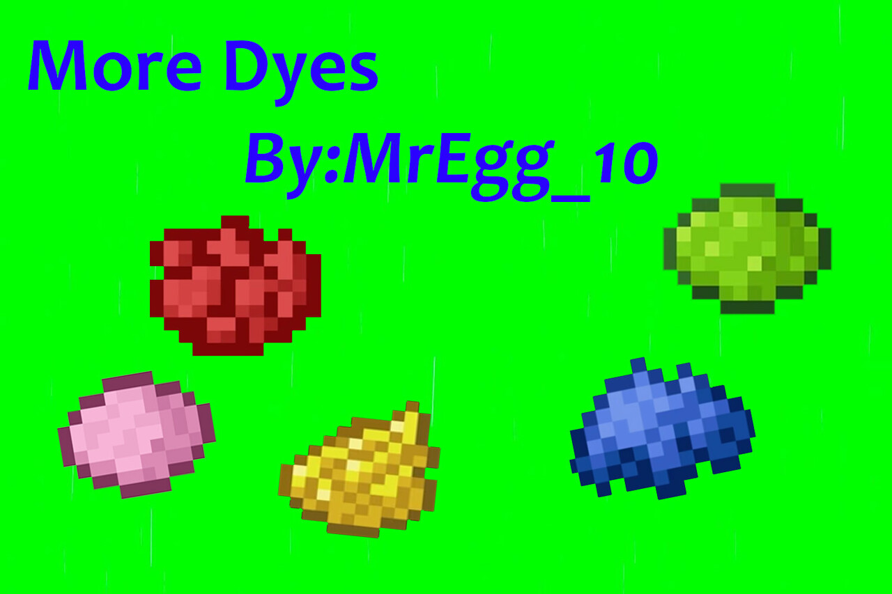 Dye Investment Minecraft Data Pack