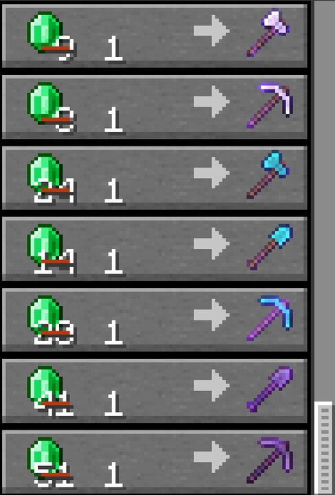 More villager trades Minecraft Data Pack