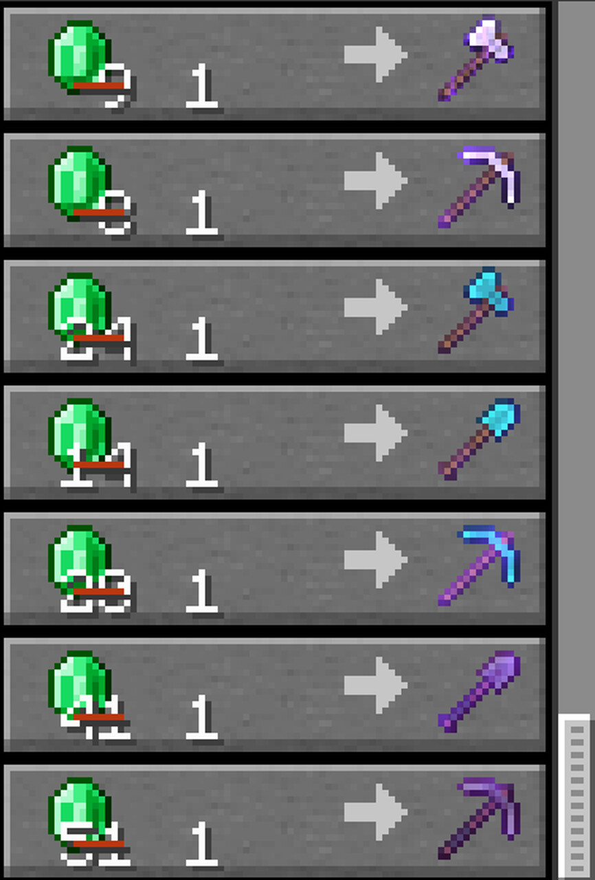 More villager trades Minecraft Data Pack