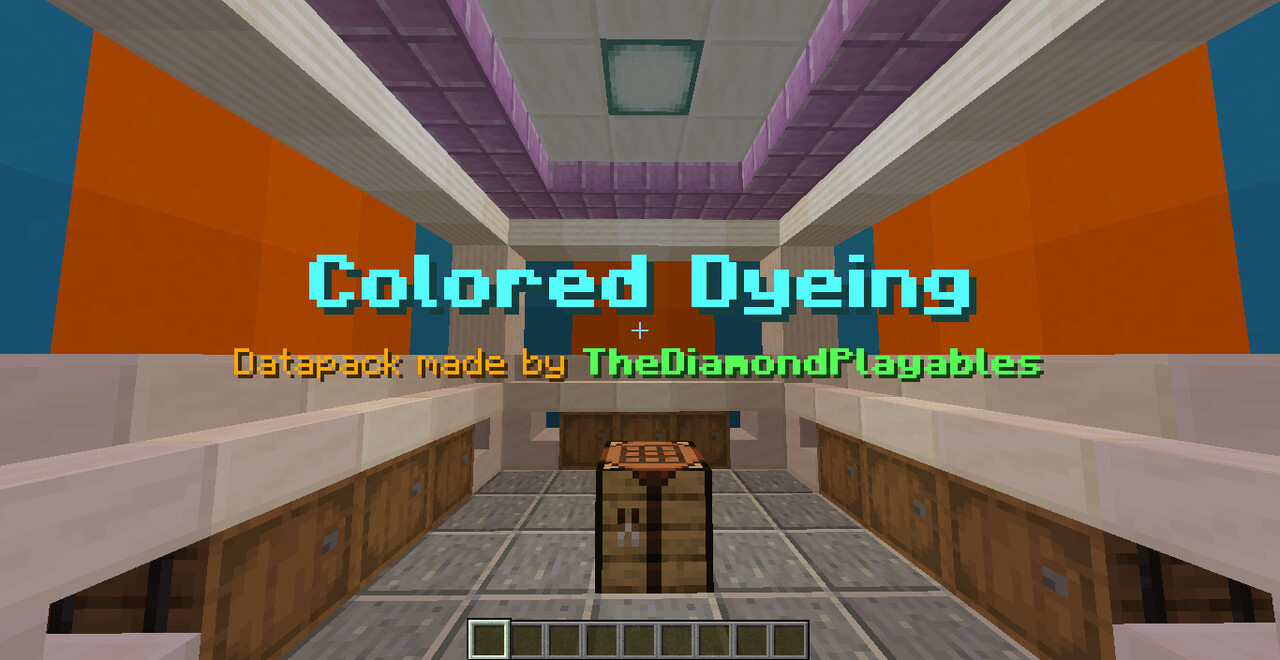 Colored Dyeing[1.15x] - Redye Colored Blocks! Minecraft Data Pack