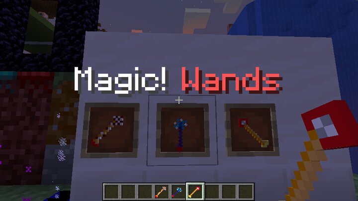 Magic! Wands Minecraft Data Pack