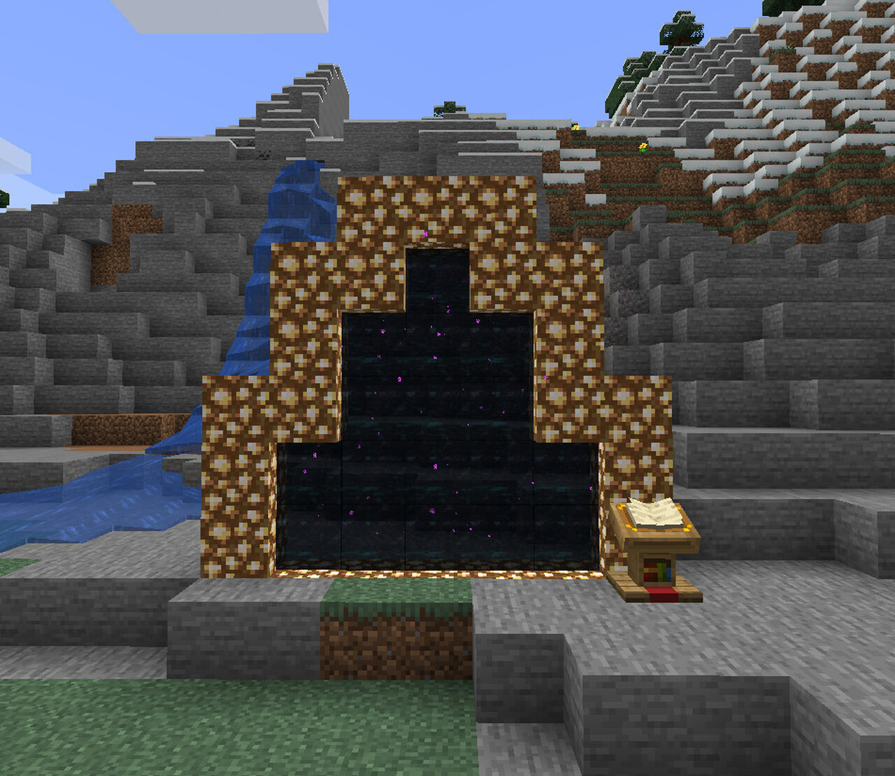 Warp Portals Minecraft Data Pack