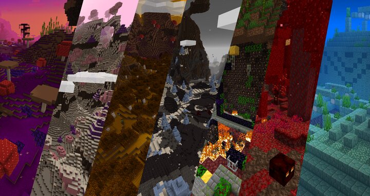 The Dreamland V1.2 1.17+ (VE exclusive, Custom Dimension in Survival!) Minecraft Data Pack
