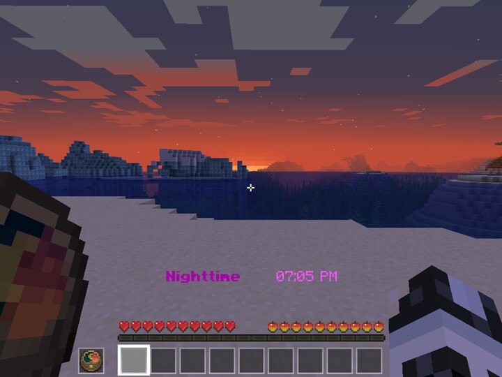 ClockTime Minecraft Data Pack