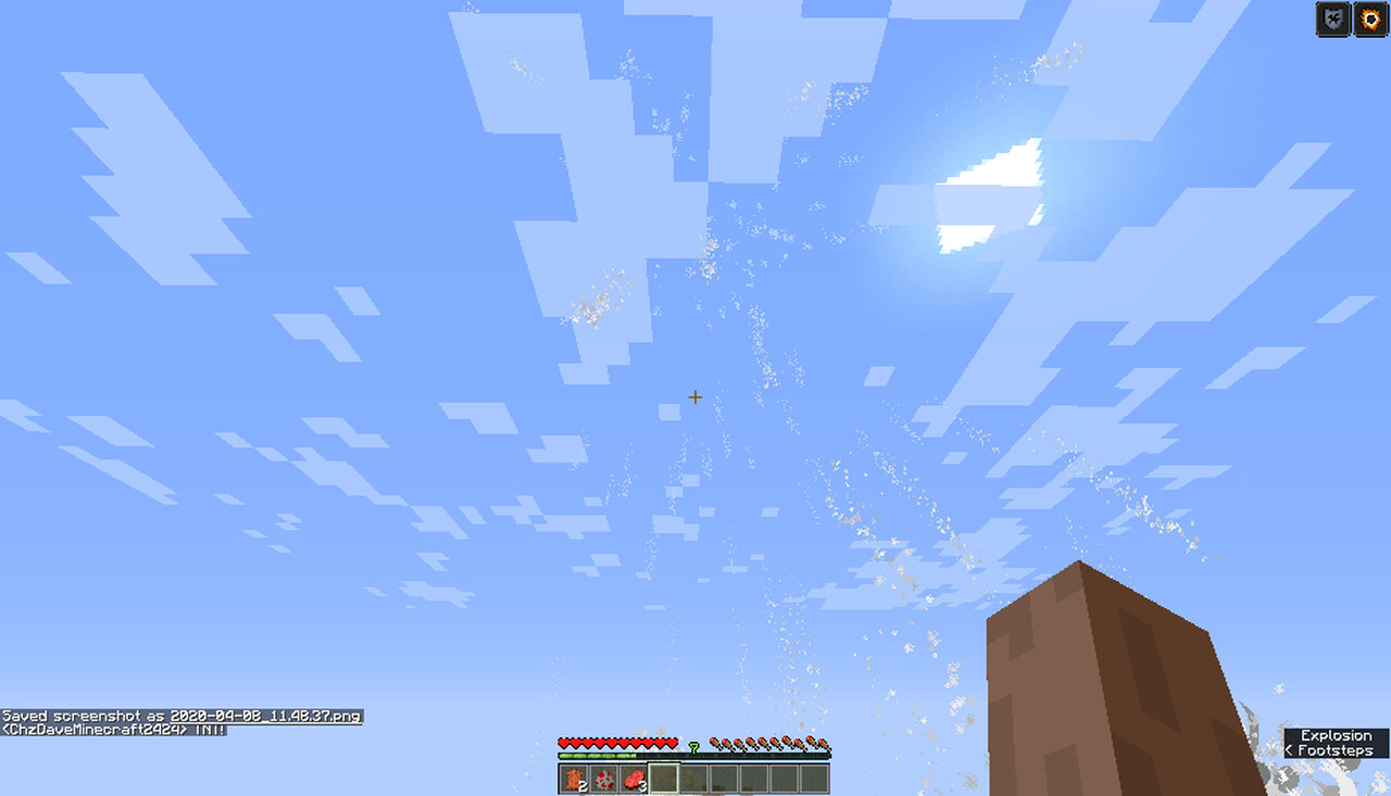 TNT Rain Datapack for Minecraft (1.13/1.14) Minecraft Data Pack