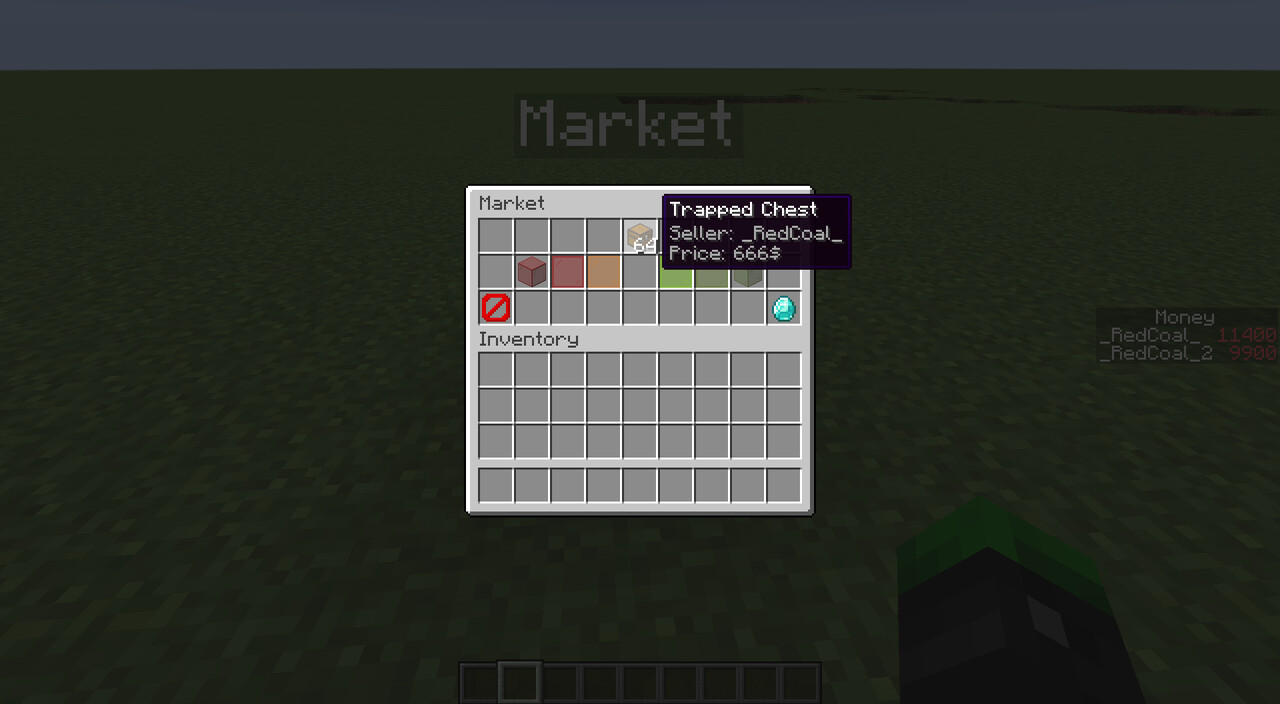 Market Datapack Minecraft Data Pack