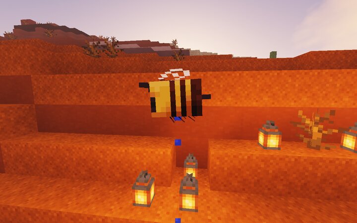 bees = sponges Minecraft Data Pack
