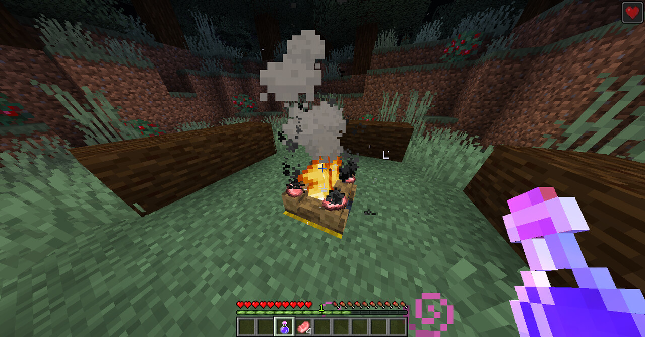 Modified Campfire Minecraft Data Pack