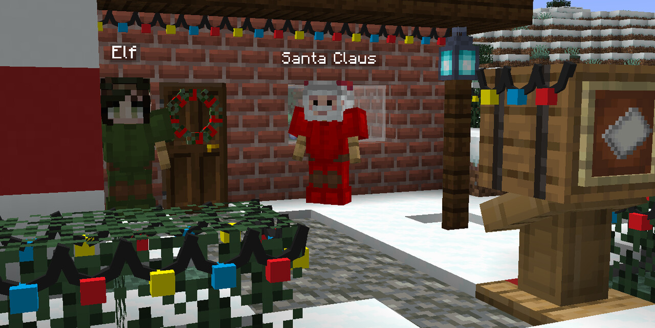 🎄 Christmas decorations Minecraft Data Pack
