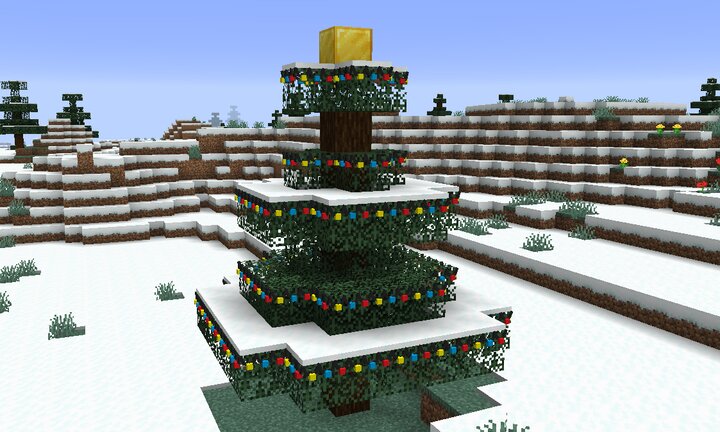 🎄 Christmas decorations Minecraft Data Pack