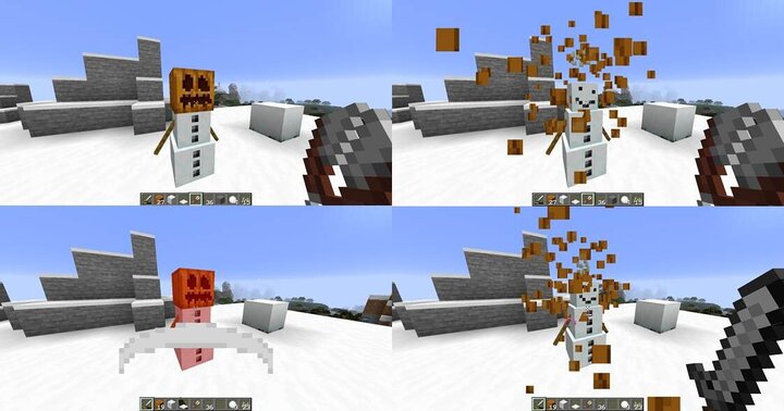 CC's Useful Snowmen+ v1.15b (MC v1.15-1.16) Minecraft Data Pack