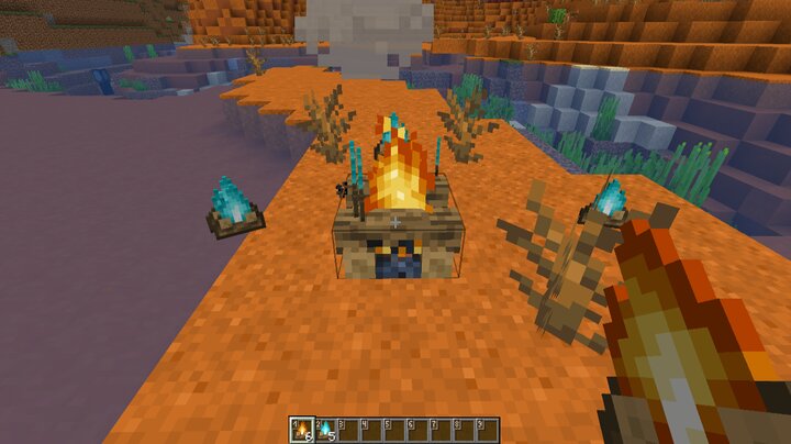 Cooking Campfires Minecraft Data Pack
