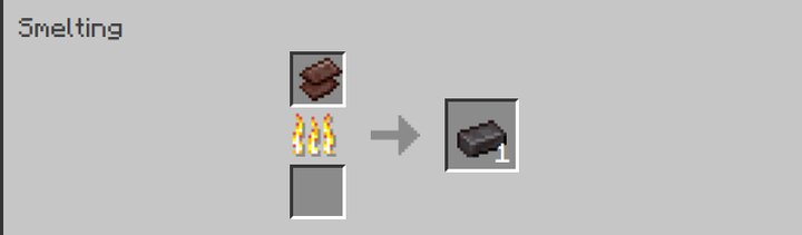 Netherite Scrap ---> Netherite Ingot Minecraft Data Pack