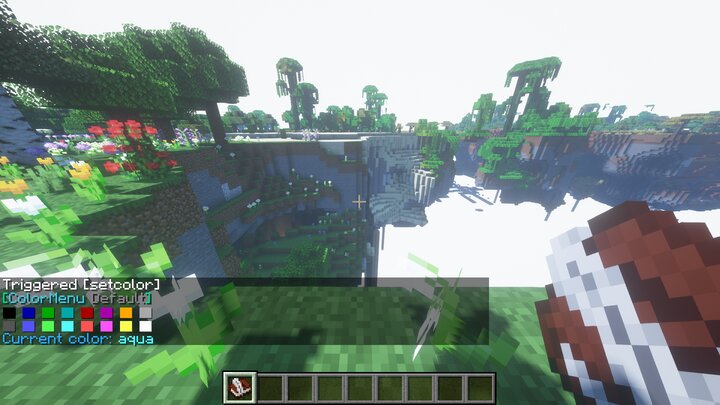 Color in Minecraft chat (ColorChat) Minecraft Data Pack