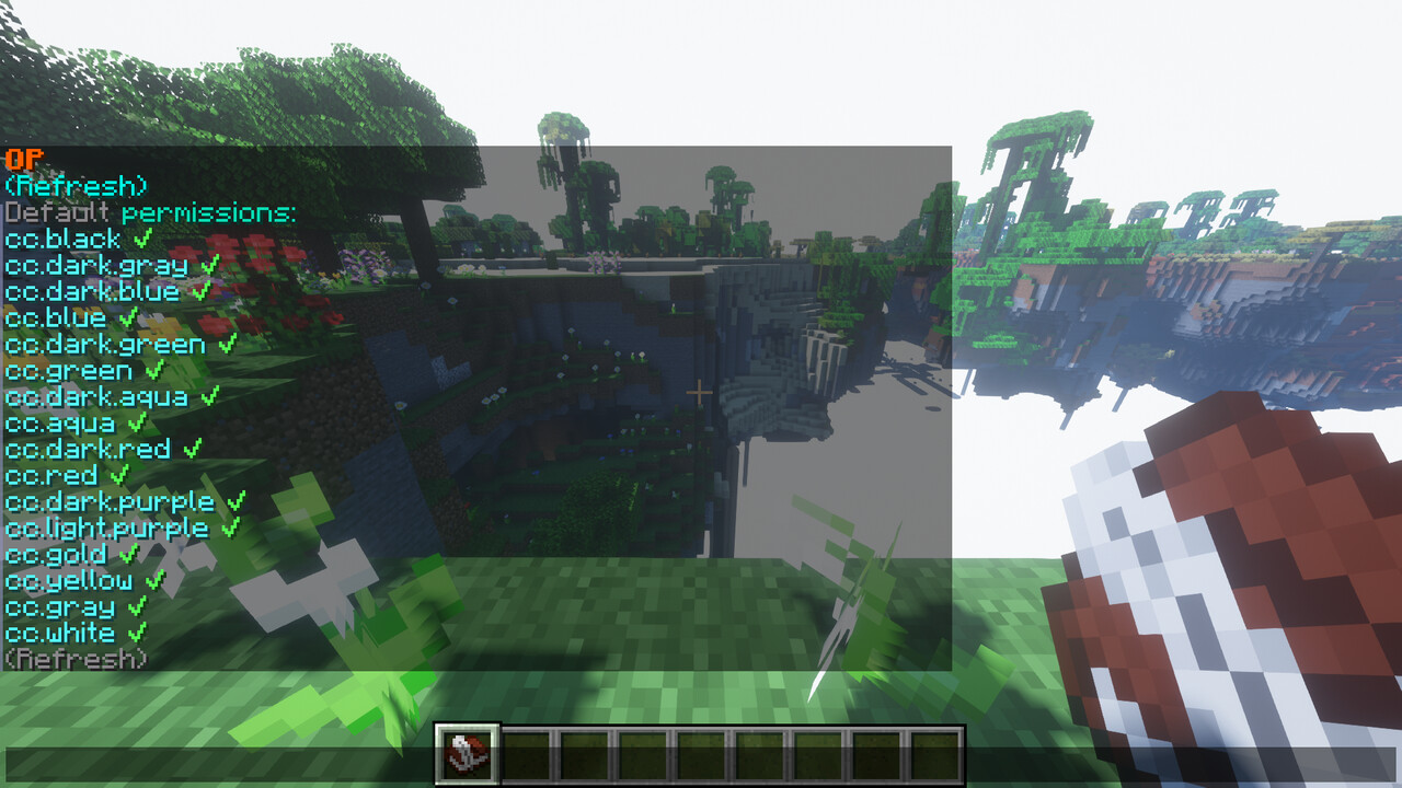 Color in Minecraft chat (ColorChat) Minecraft Data Pack