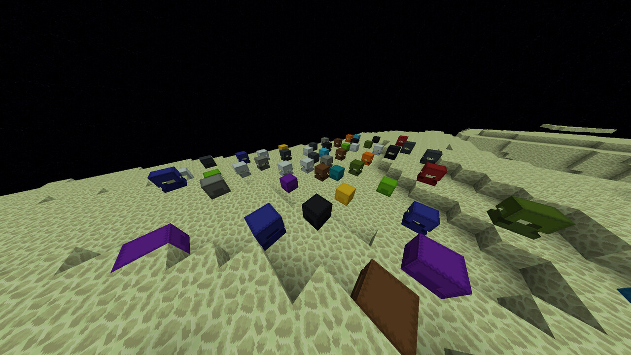 Random Color Shulker Minecraft Data Pack