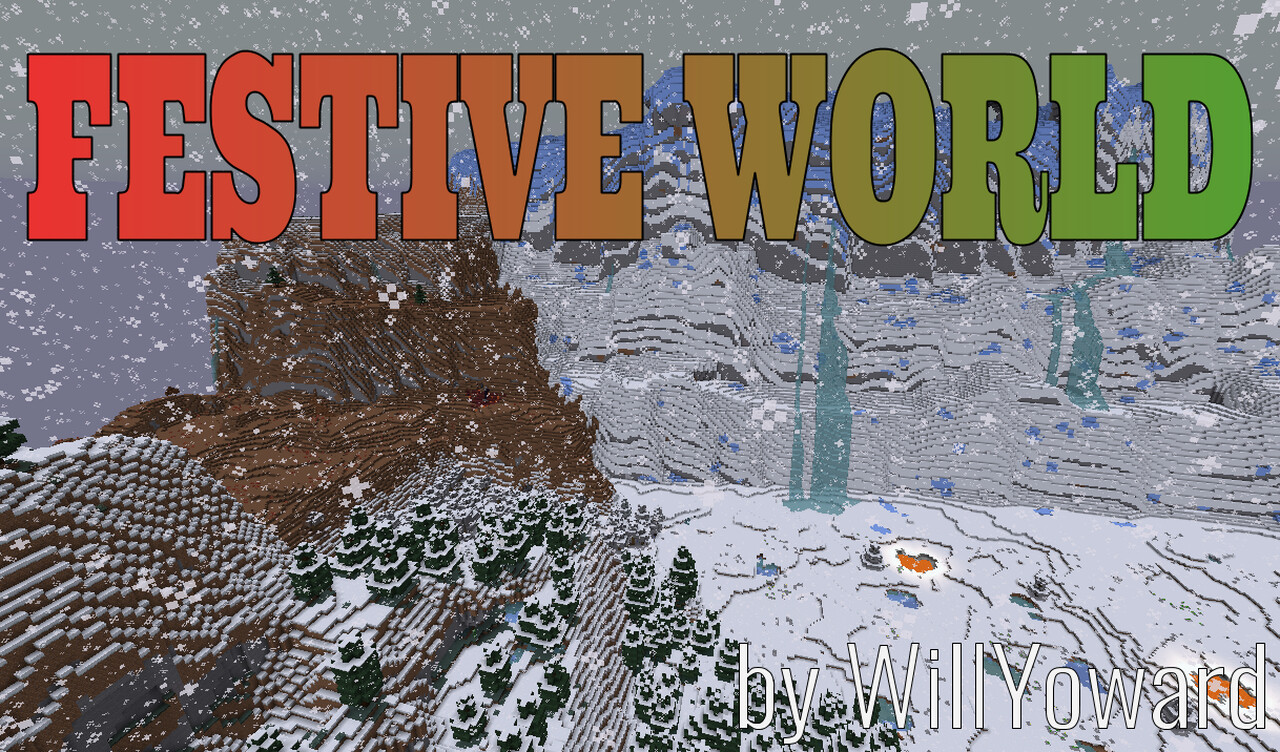 Festive World Generator Minecraft Data Pack