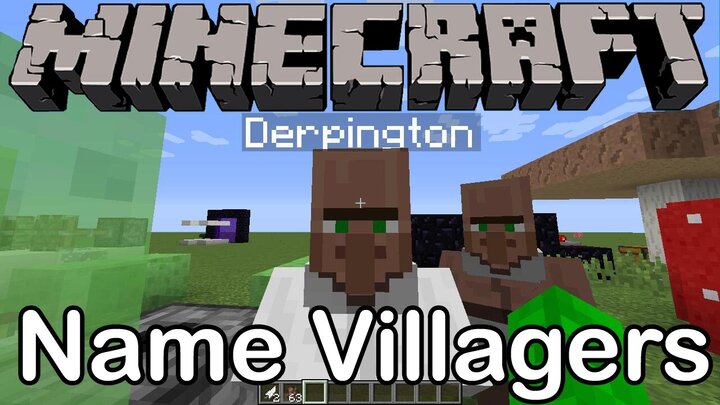 Villager-Name Minecraft Data Pack